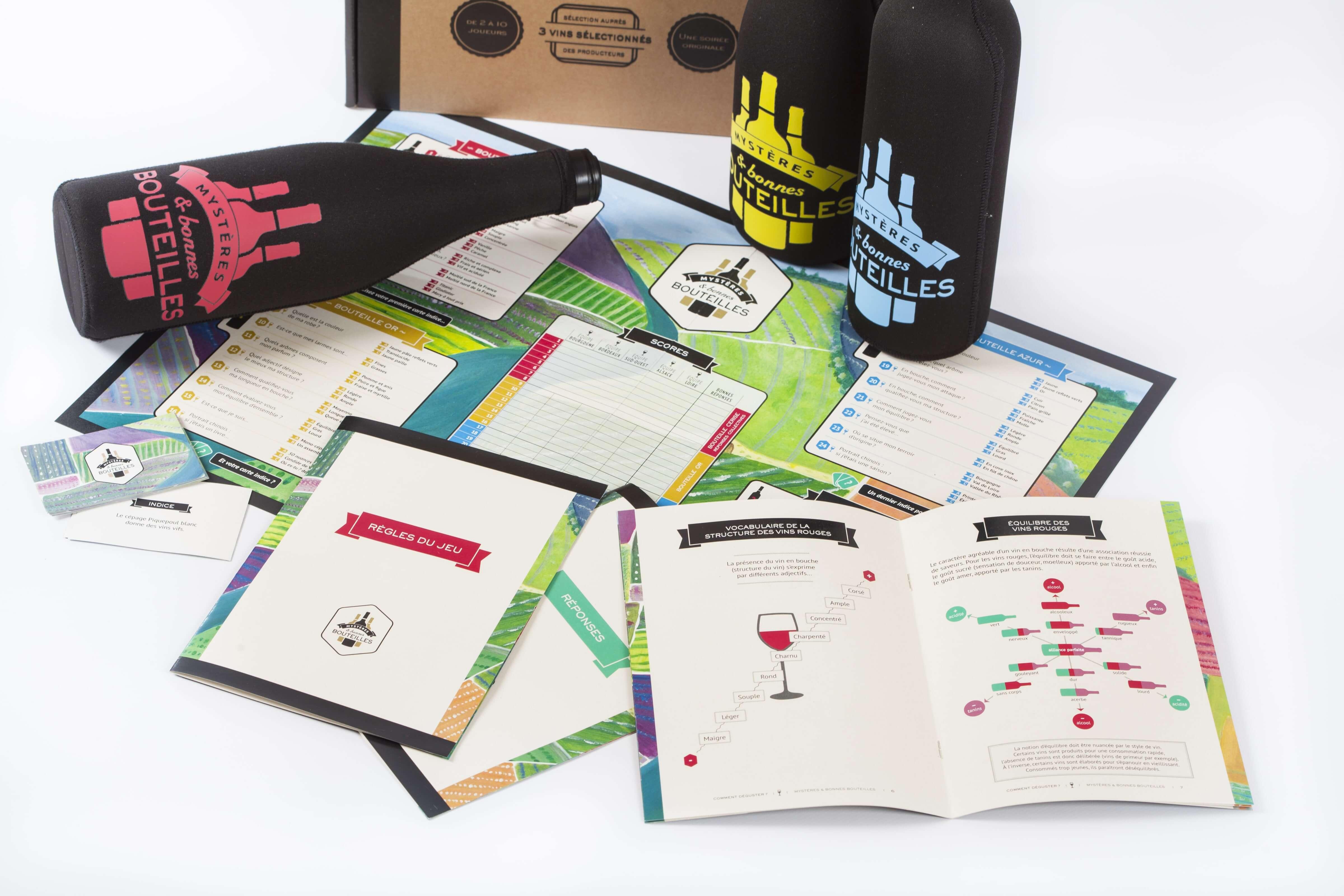 Box de dégustation à l'aveugle – Vino Lovers